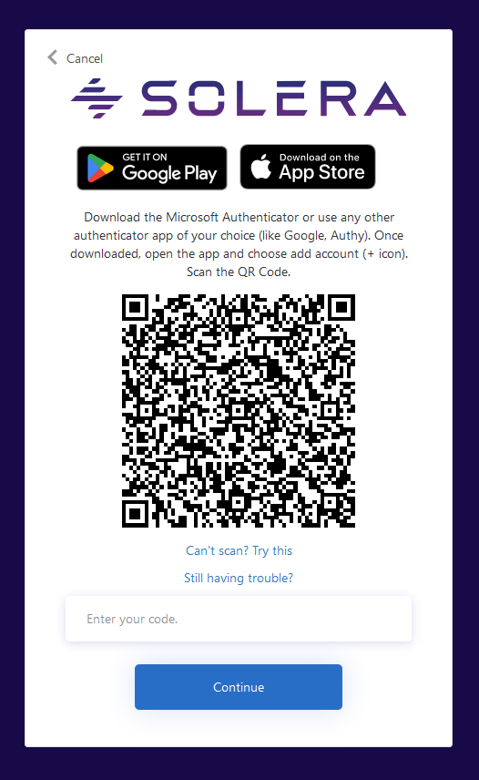Multi-Factor Authentication User Guide - Enservio