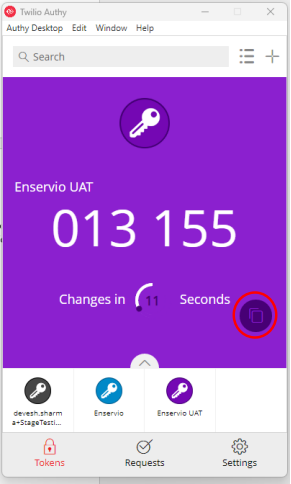 Multi-Factor Authentication User Guide - Enservio