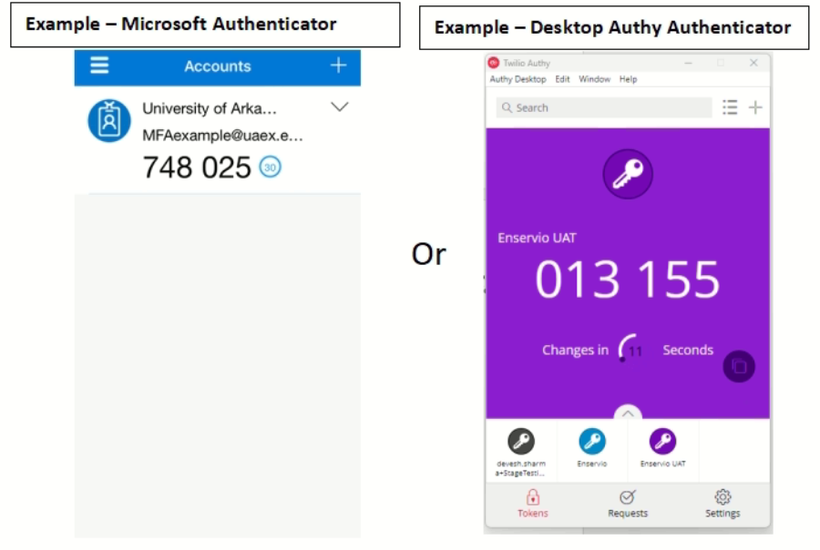 Multi-Factor Authentication User Guide - Enservio